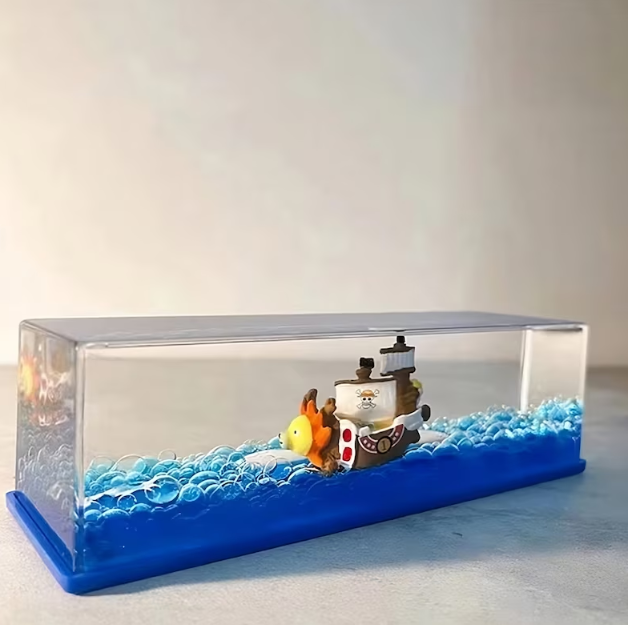 ONE PIECE Thousand Sunny/ Going Merry/ Polar Tang fluid drift bottle d ...