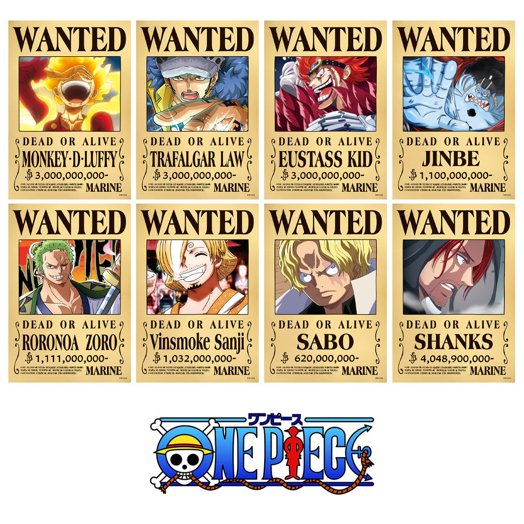 ONE PIECE 8PC A3-SIZE ANIME POSTER SET 3539 — Anime House ANZ