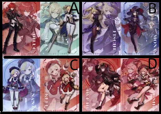 Genshin Impact Ichiban Kuji Prize E A4 Folder Set — Anime House