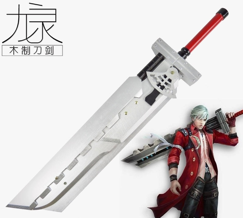 Wooden Sword - Final Fantasy - Cloud Strife's Fusion "Buster Sword" 7P ...