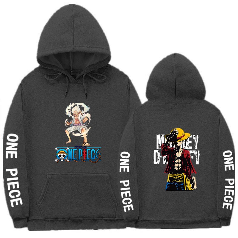 One Piece Luffy 3D Print Pullover Hoodie Jumper Clothes — Anime House