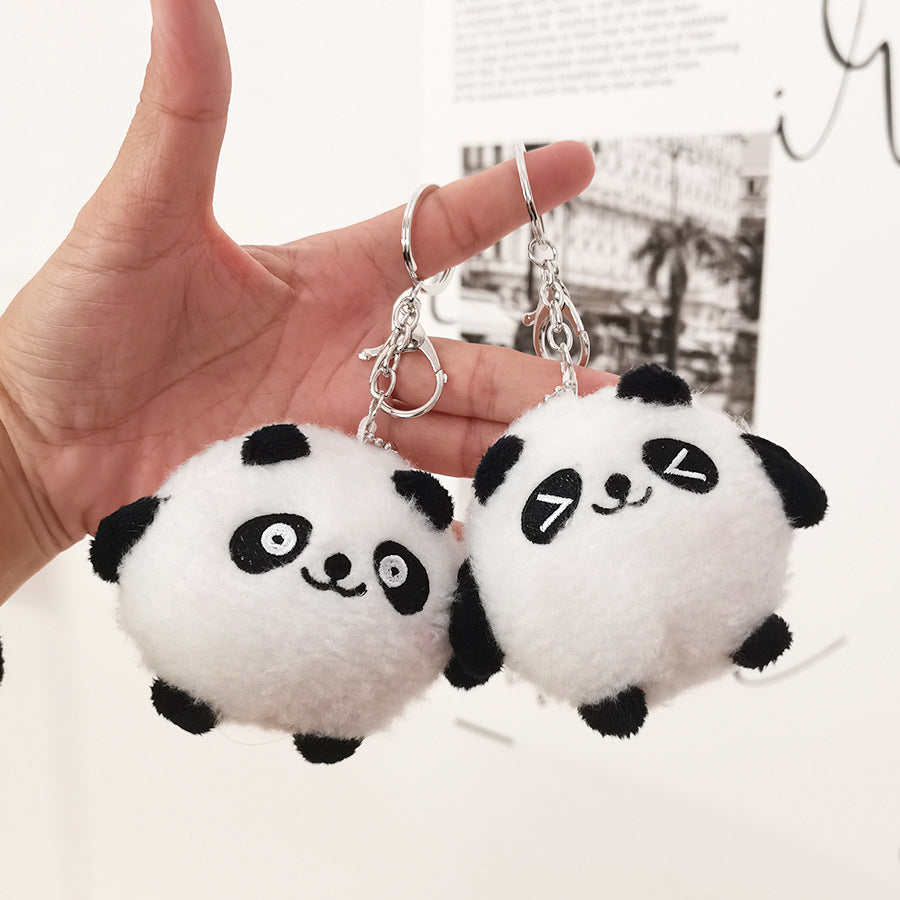 Cute Cartoon Panda Plush Keychain Toy Bag Hanging — Anime House
