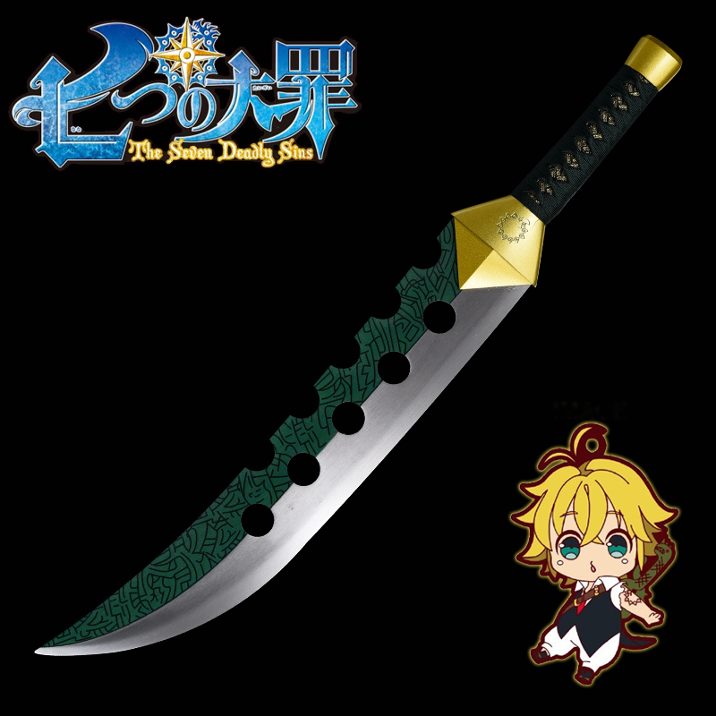 Metal Sword seven Deadly Sins Meliodas Sacred Treasure Lostvayne Sword ...