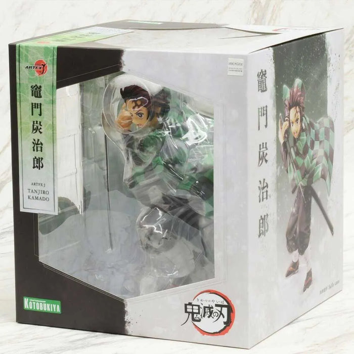 KOTOBUKIYA Demon Slayer: Kimetsu no Yaiba ArtFX J Tanjiro Kamado Figur ...