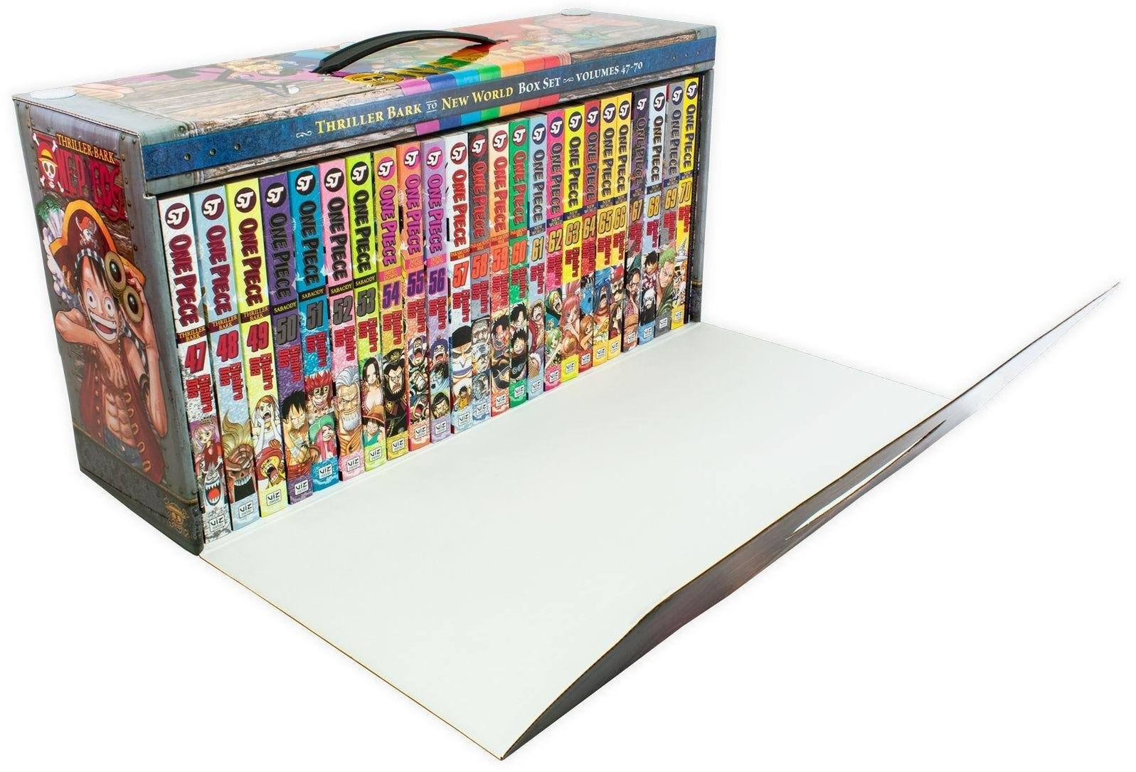 One Piece Box Set 3: Thriller Bark to New World: Volumes 47-70 with Pr ...