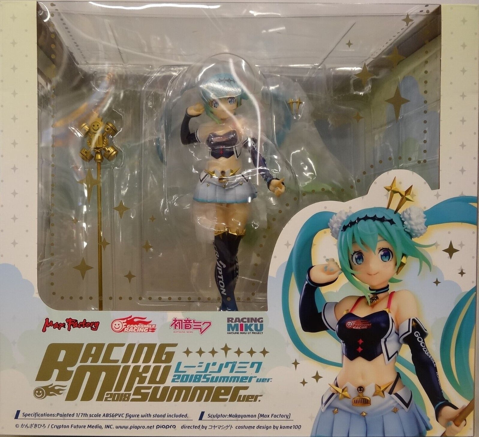 MAX FACTORY Vocaloid Hatsune Miku GT Project Racing Miku (2018 Summer ...