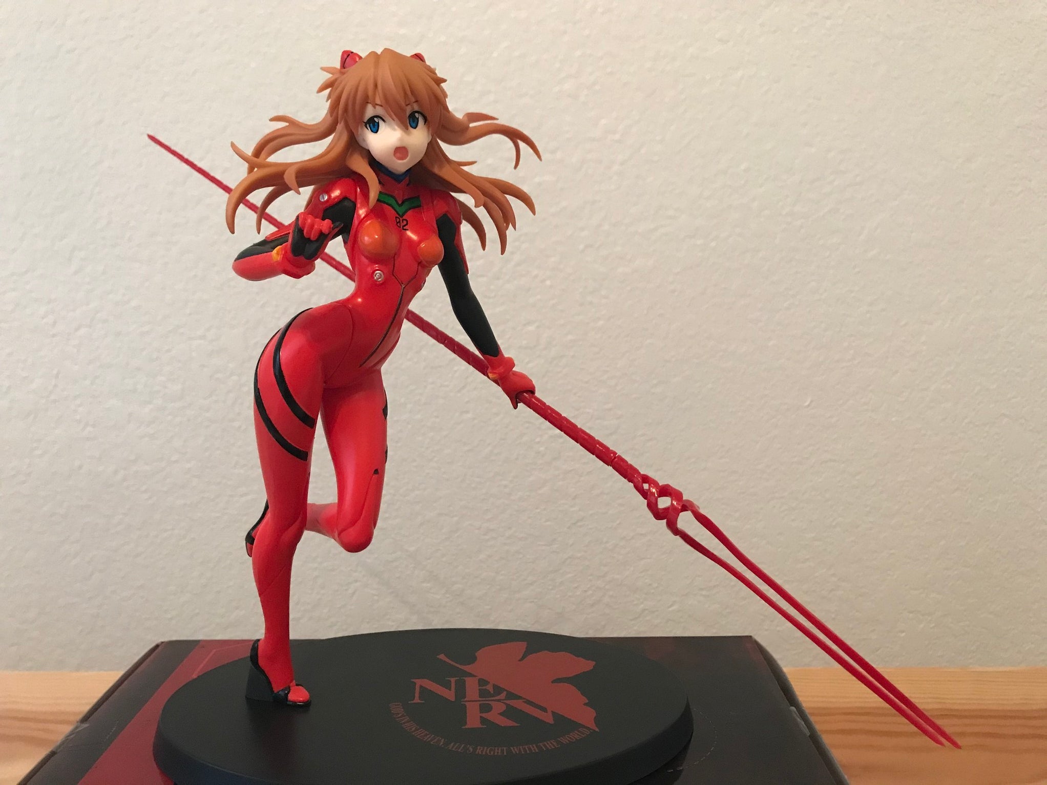 Shin EVANGELION sega ～Asuka x Longinus Spear～PM figure — Anime House