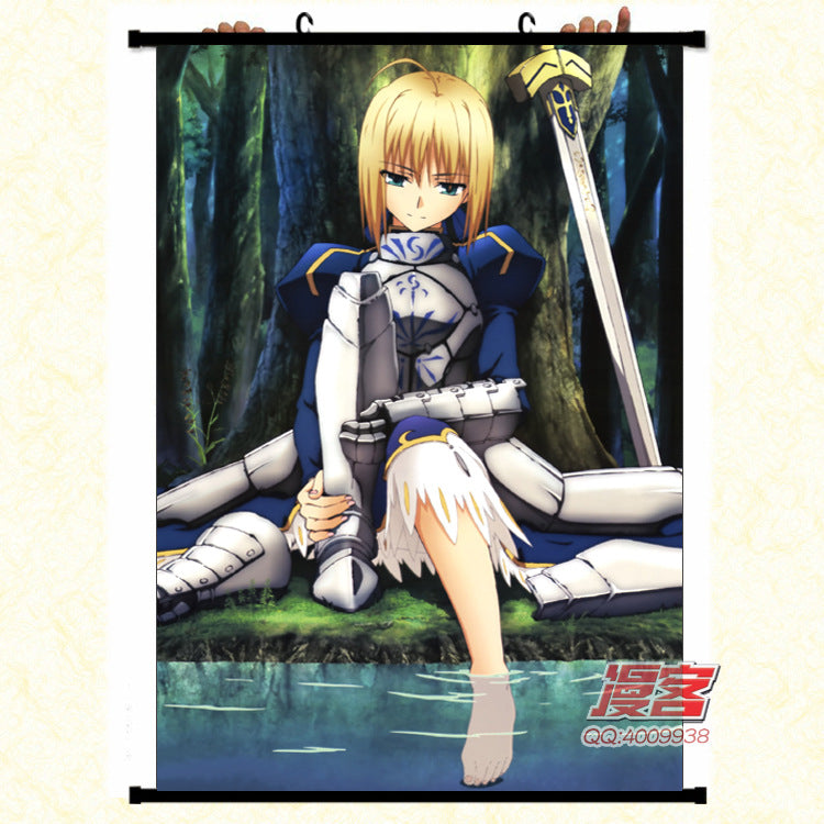 Wall Scroll - Fate Saber — Anime House