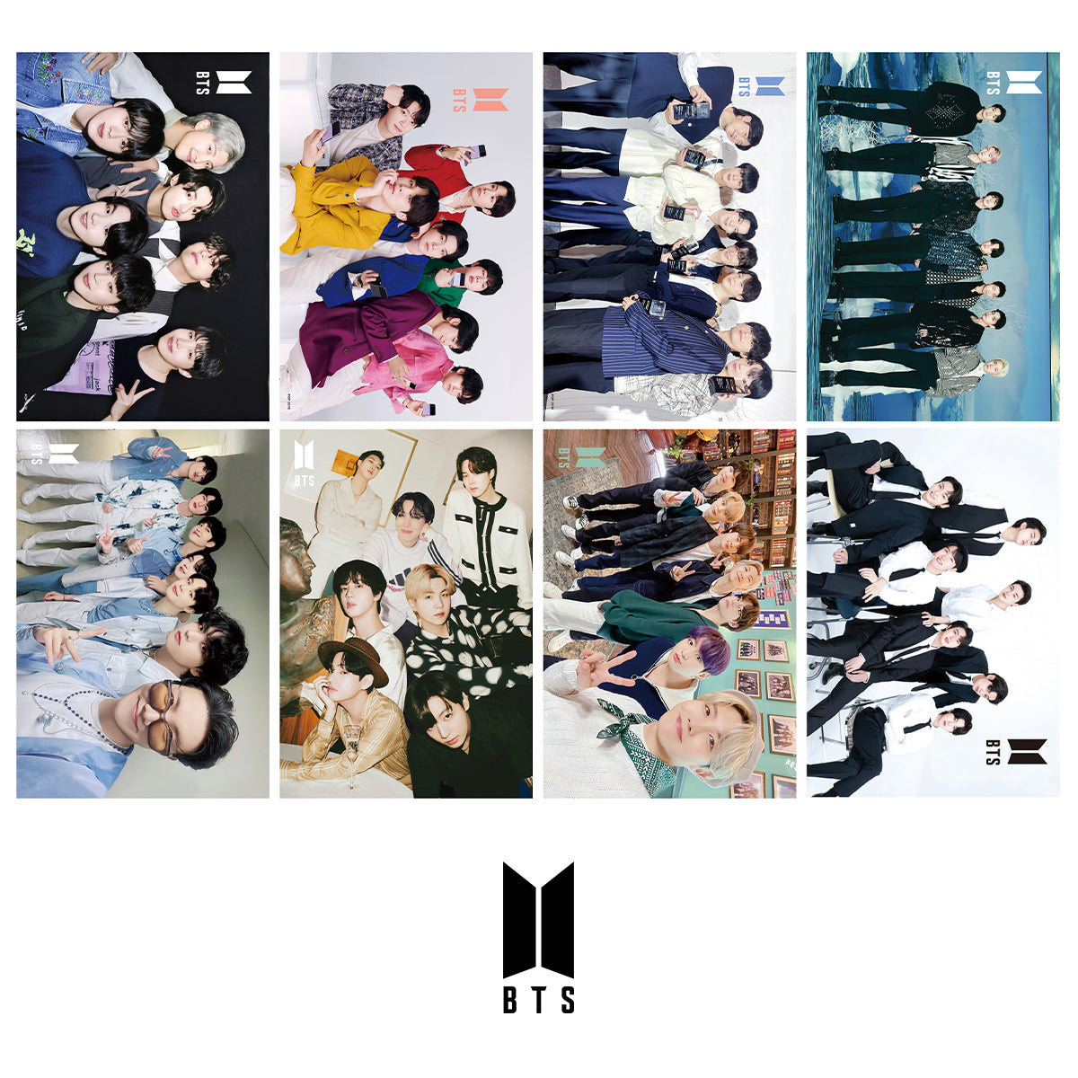 BTS 8PC A3-SIZE KPOP POSTER SET 3570 — Anime House