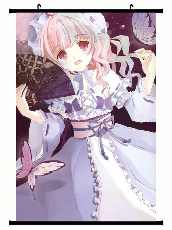 Wall Scroll - Touhou Project Saigyouji Yuyuko — Anime House