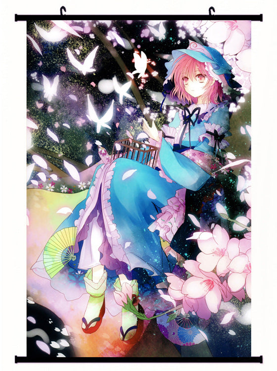 Wall Scroll - Touhou Project Yuyuko Saigyouji — Anime House