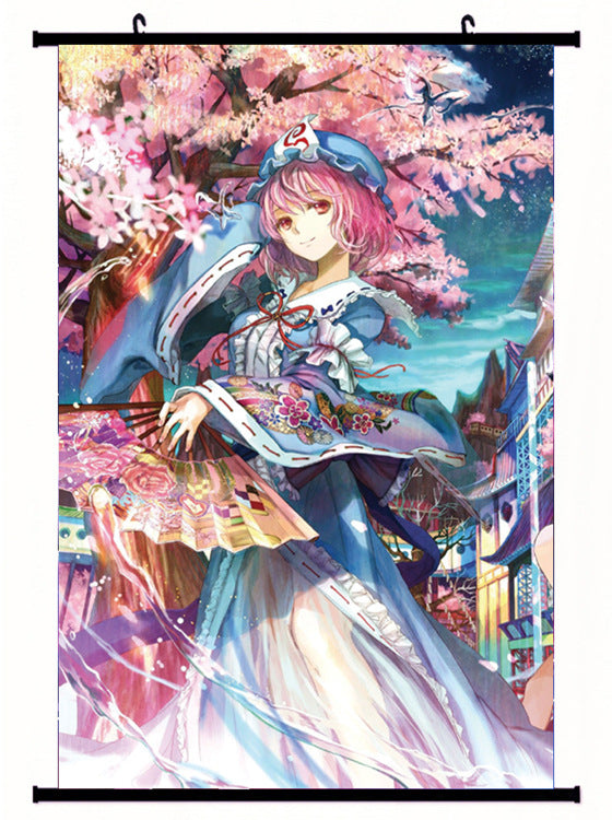 Wall Scroll - Touhou Project Saigyouji Yuyuko — Anime House