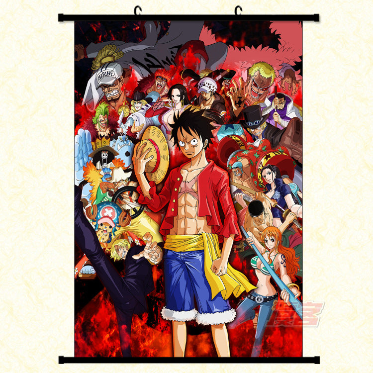 Wall Scroll - One Piece Luffy — Anime House