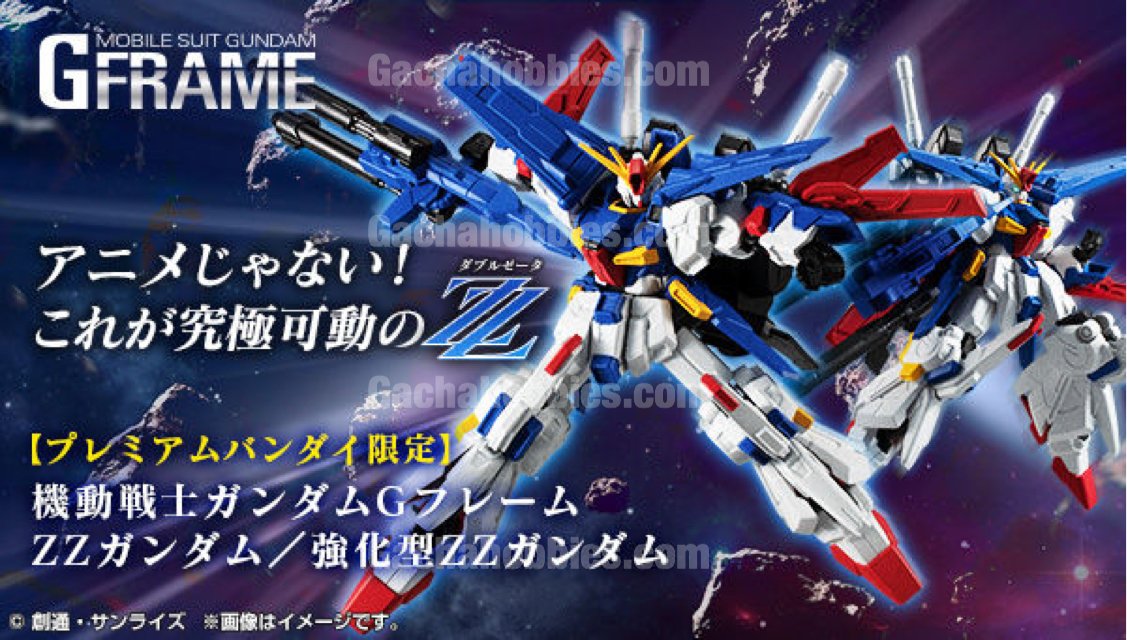 PRE-ORDER Mobile Suit Gundam G-Frame ZZ Gundam Enhanced ZZ Gundam Limi ...
