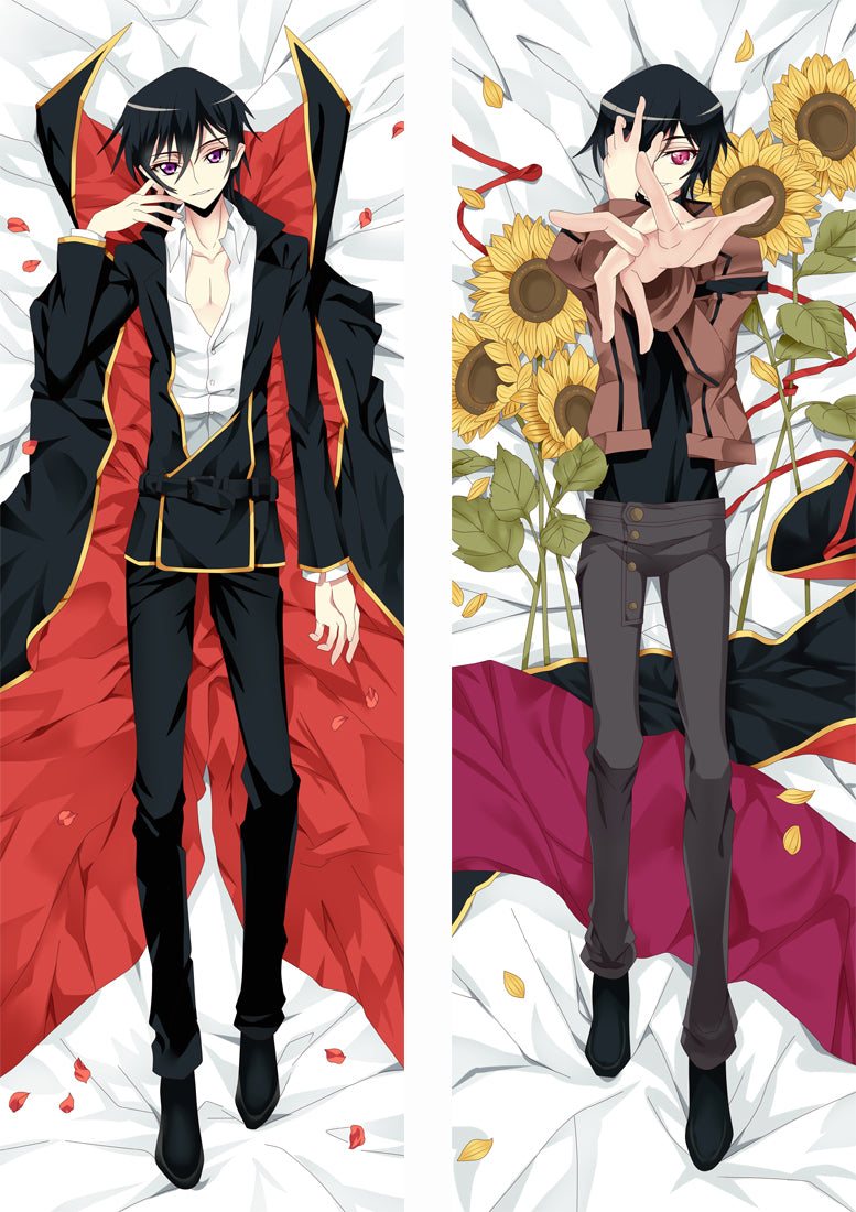 Code Geass Lelouch Lamperouge Dakimakura Hugging Peach Skin Body Pillo ...