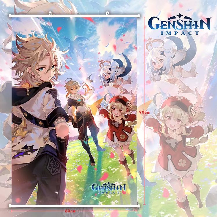 PREMIUM WALL SCROLL - Genshin Impact — Anime House