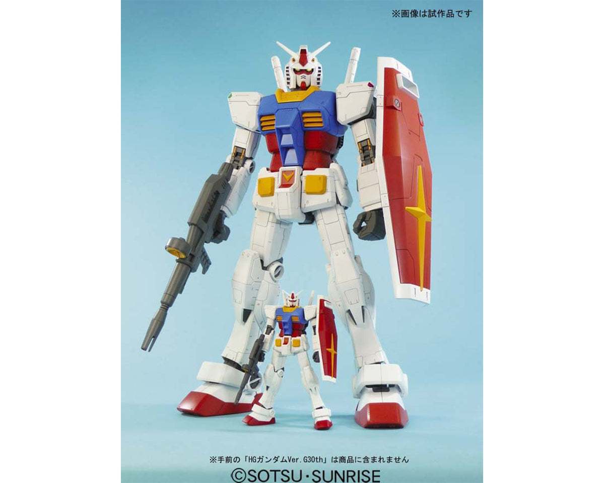 BANDAI Mega Size Model 1/48 Gundam - Model Kit E.F.S.F. PROTOTYPE CLOS ...