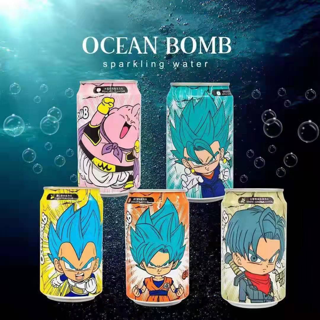 Ocean Bomb Dragon Ball Sparkling Water — Anime House