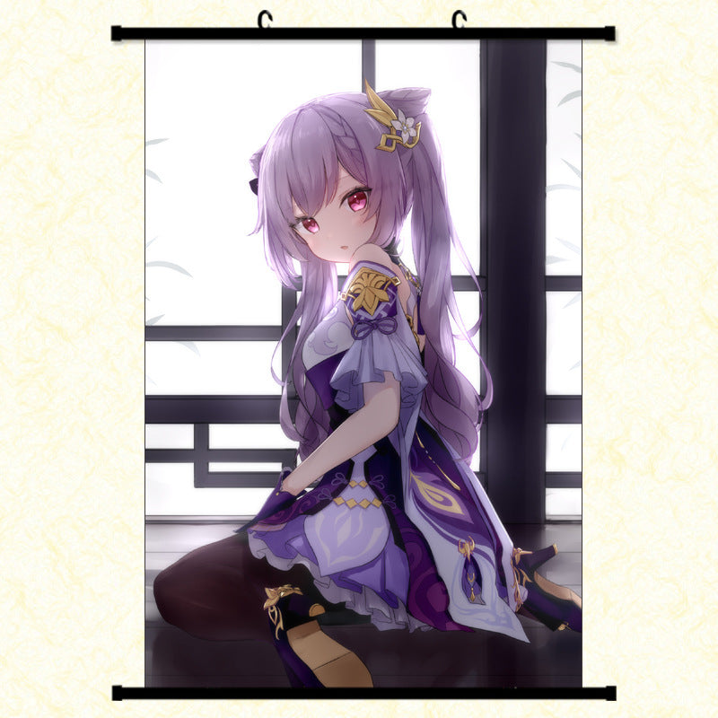 Wall Scroll - Genshin Impact KeQing — Anime House