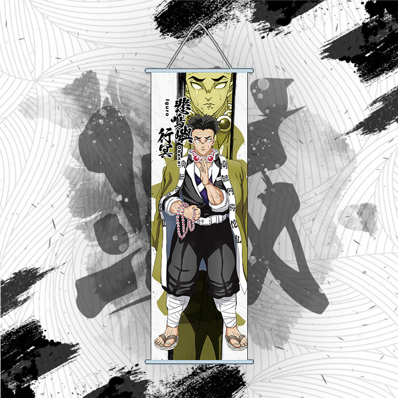 Mini Wall Scroll - Demon Slayer Gyomei Himejima — Anime House