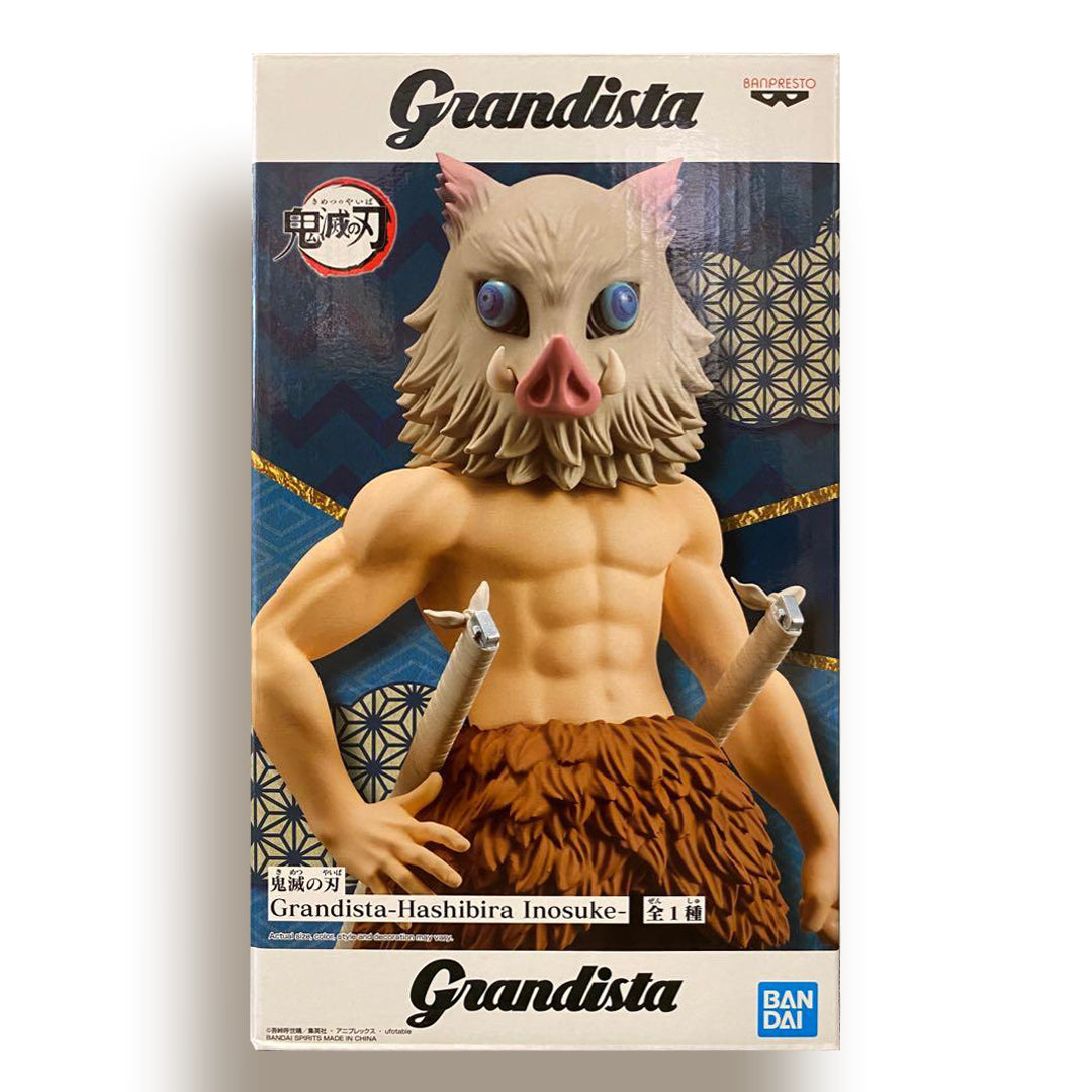 BANDAI BANPRESTO Demon Slayer: Kimetsu no Yaiba Grandista Inosuke Hash ...