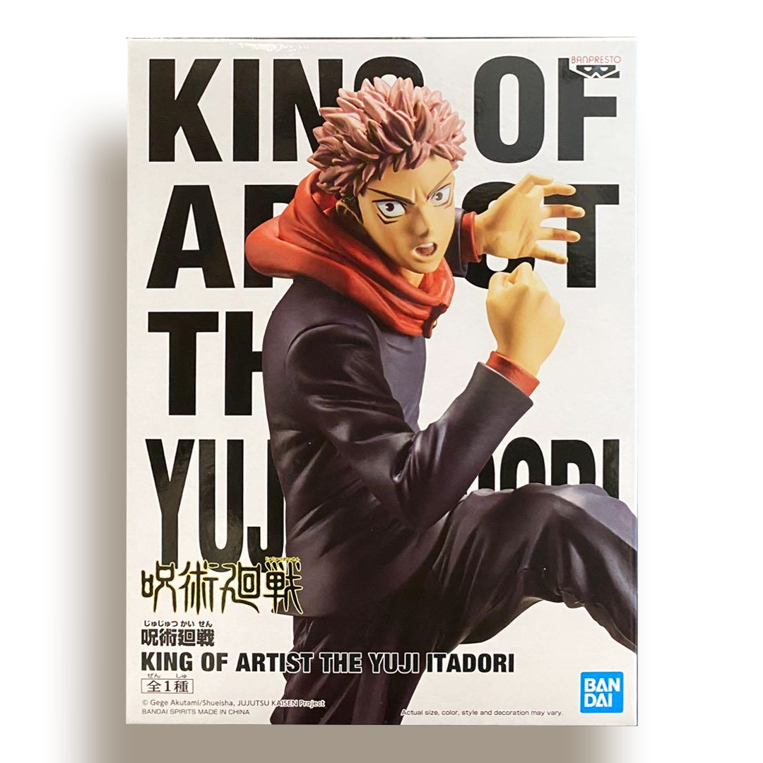 BANDAI BANPRESTO Jujutsu Kaisen King of Artist Yuji Itadori FIGURE ...
