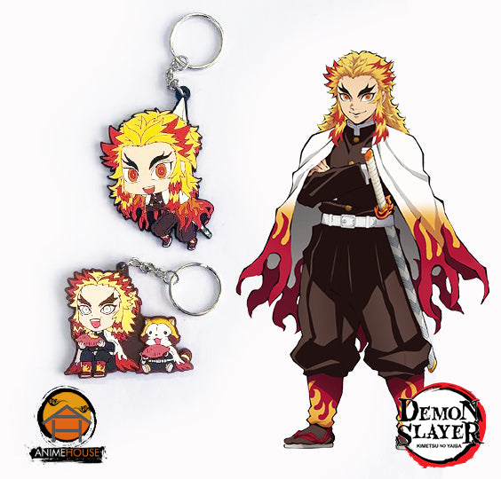 Demon Slayer Rengoku Kyoujurou key chain $5 each — Anime House NZ
