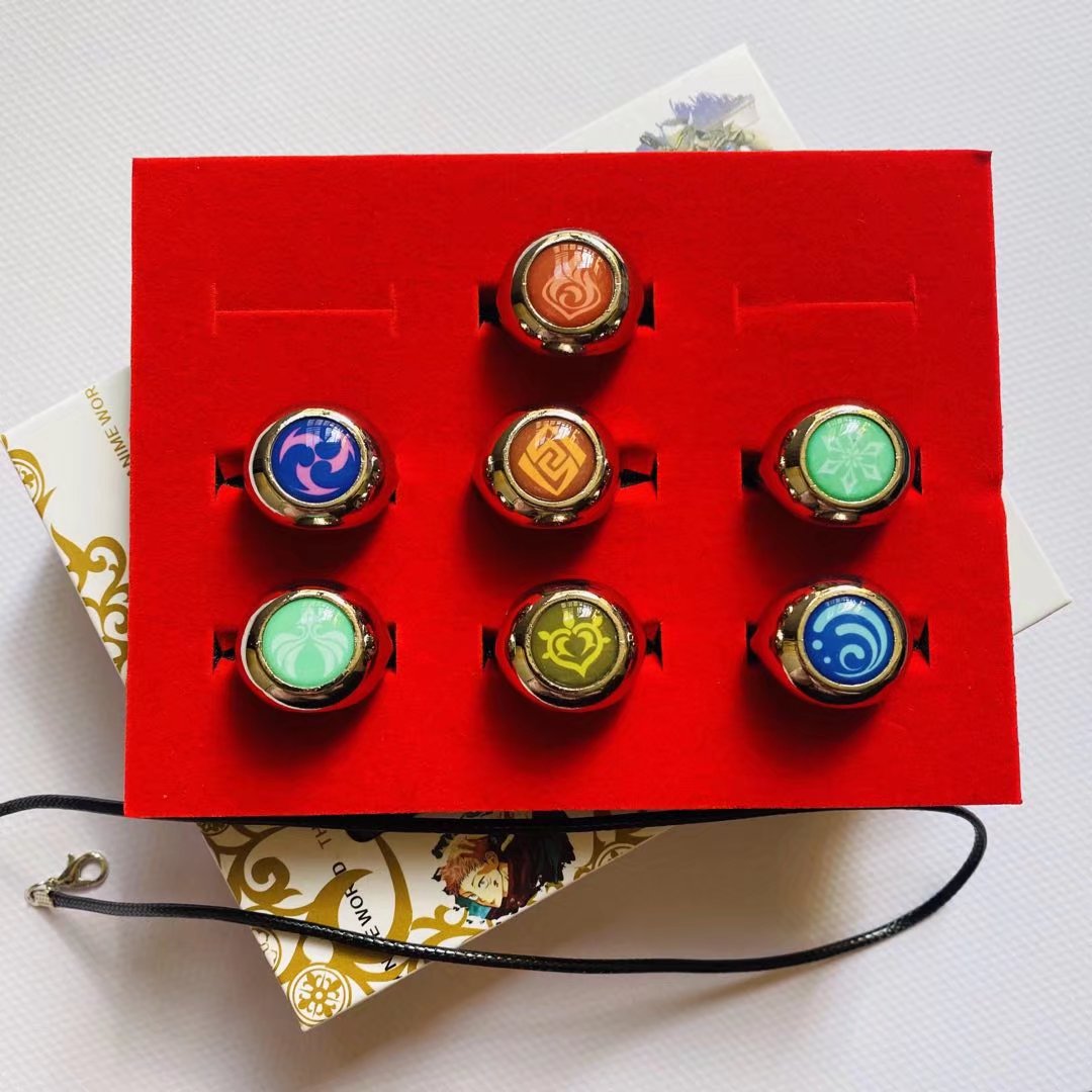Genshin Impact - Wearing Cosplay Ring Set Accessories — Anime House