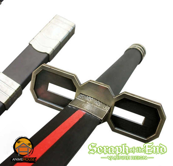 Carbon Steel Sword Anime Cosplay Sword - Guren Ichinose Replica From ...